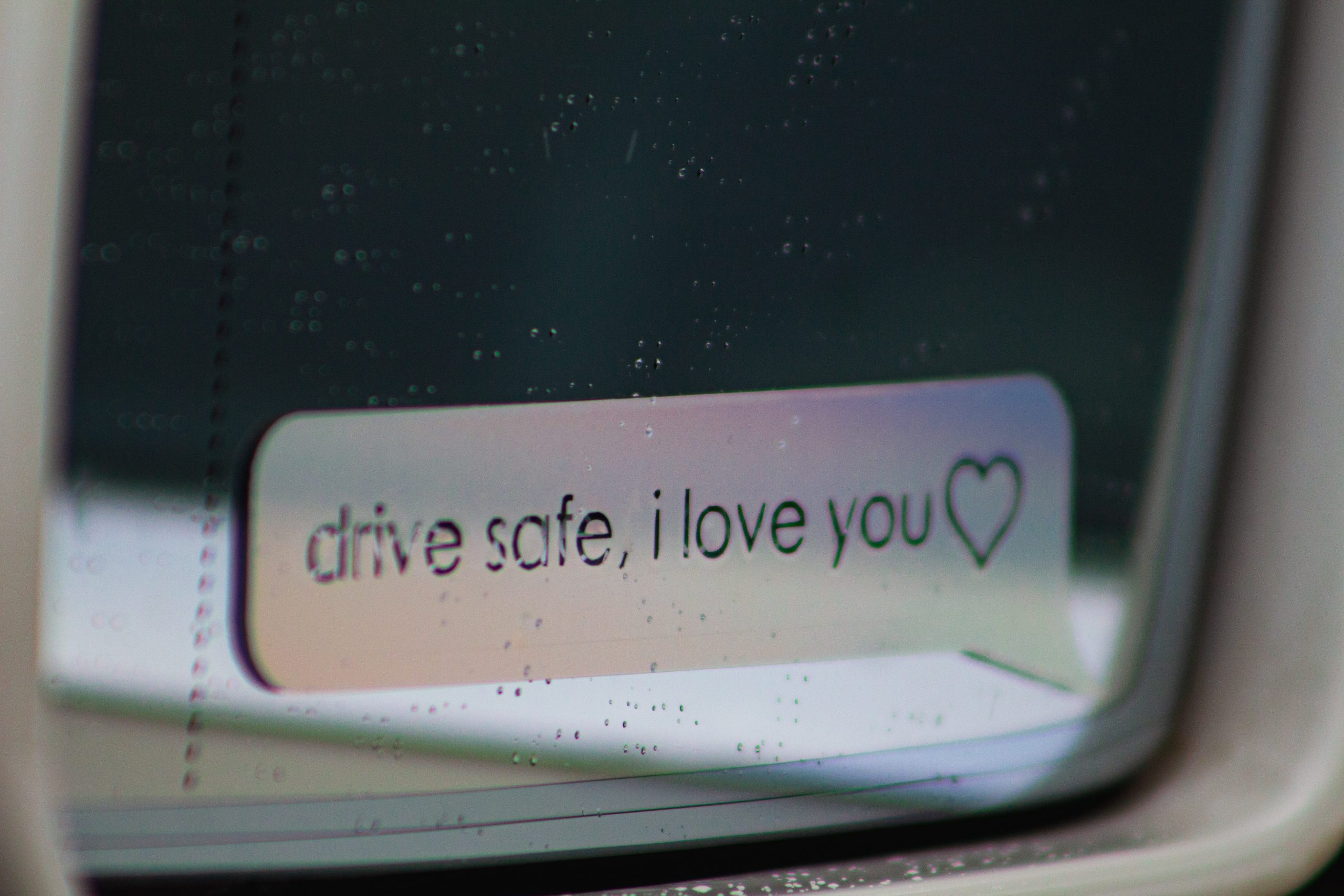 Autosticker - drive safe I love you - Sticker - drive safe - B5_Builds
